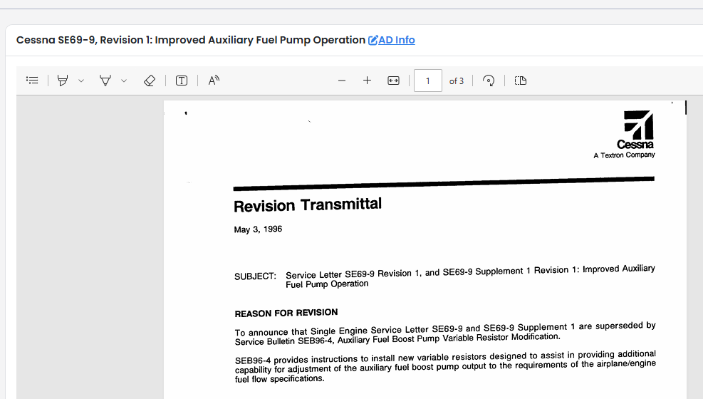 Creating a Service Bulletin Line Item in your AD Compliance Report