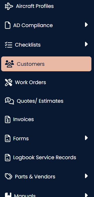 Add a New Customer Manually