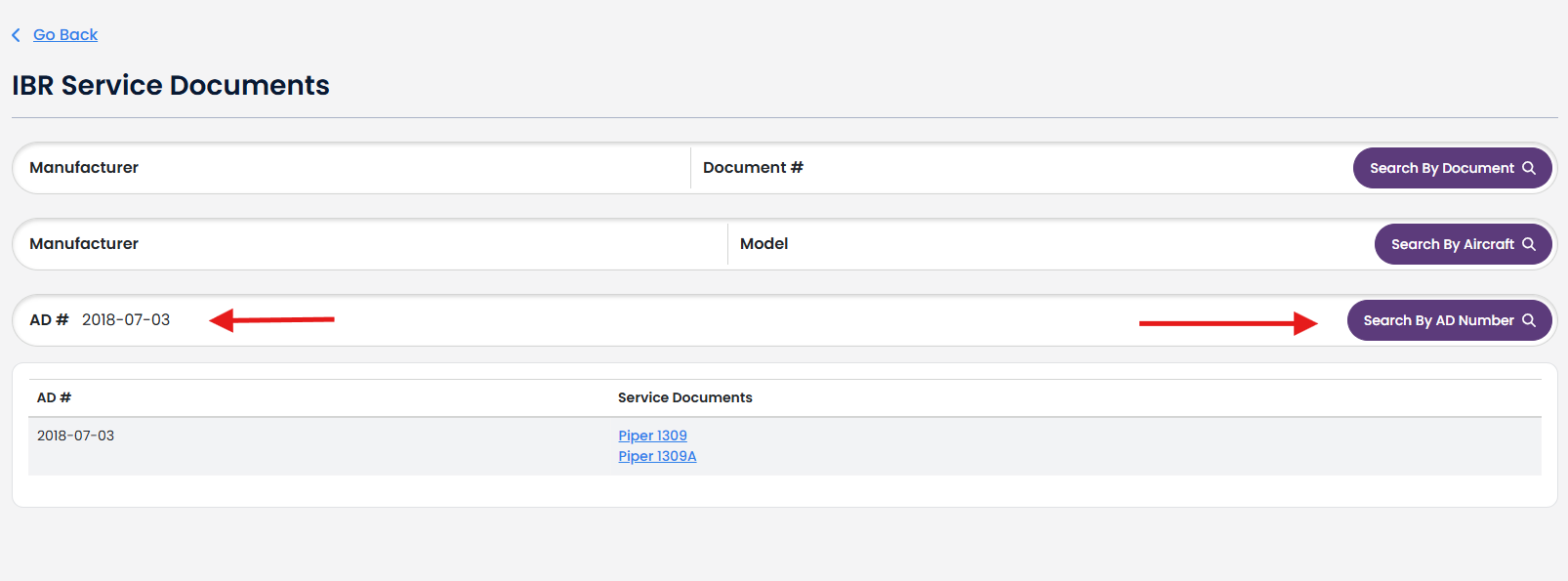 Referencing Service Bulletins & Service Documents (SBs)